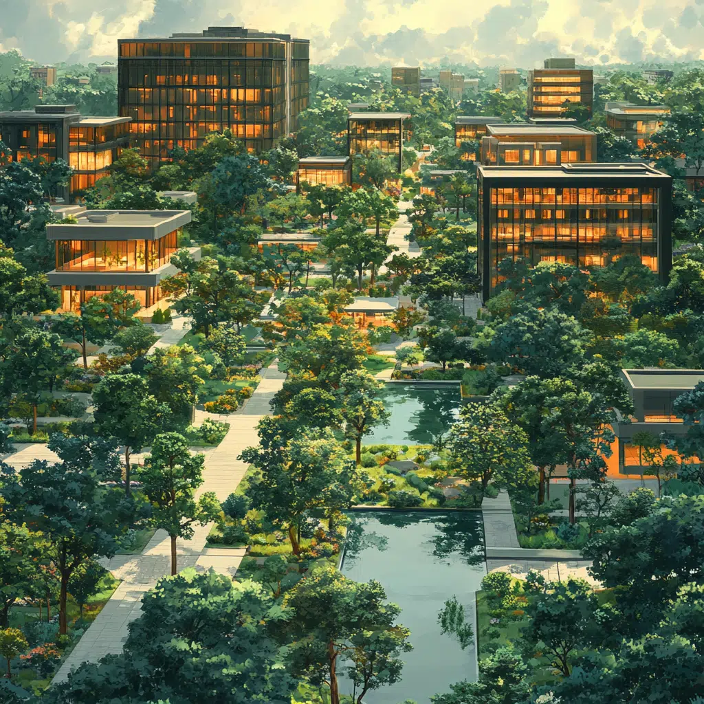 Corporate Campus: Extraordinary Workspaces And Amenities