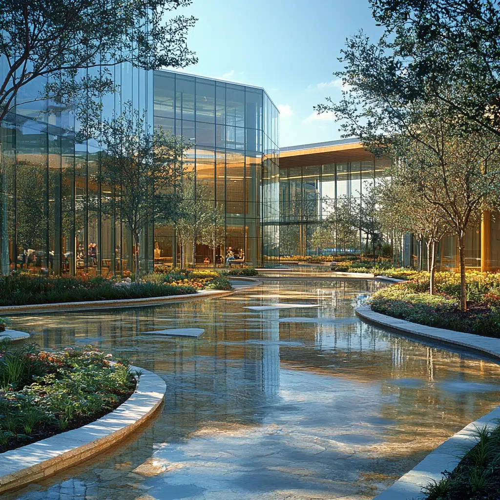 Corporate Campus: Extraordinary Workspaces And Amenities