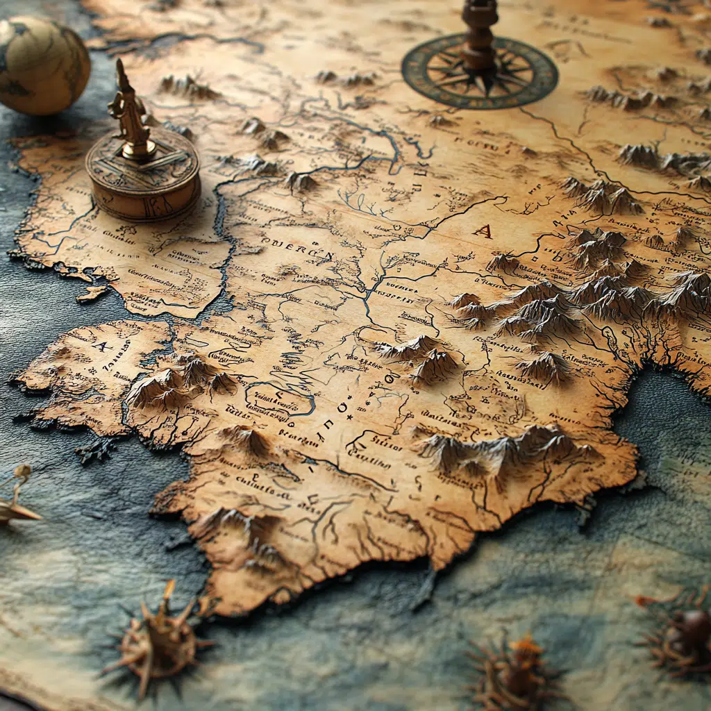 Persian Gulf Map Revealing Strategic Oil And Cities